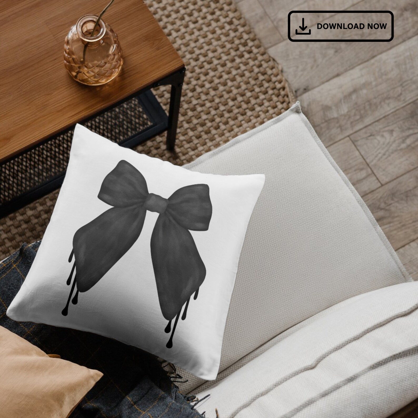 Black Coquette Bow Png, Preppy Goth Sublimation Designs, Spooky Girly ...