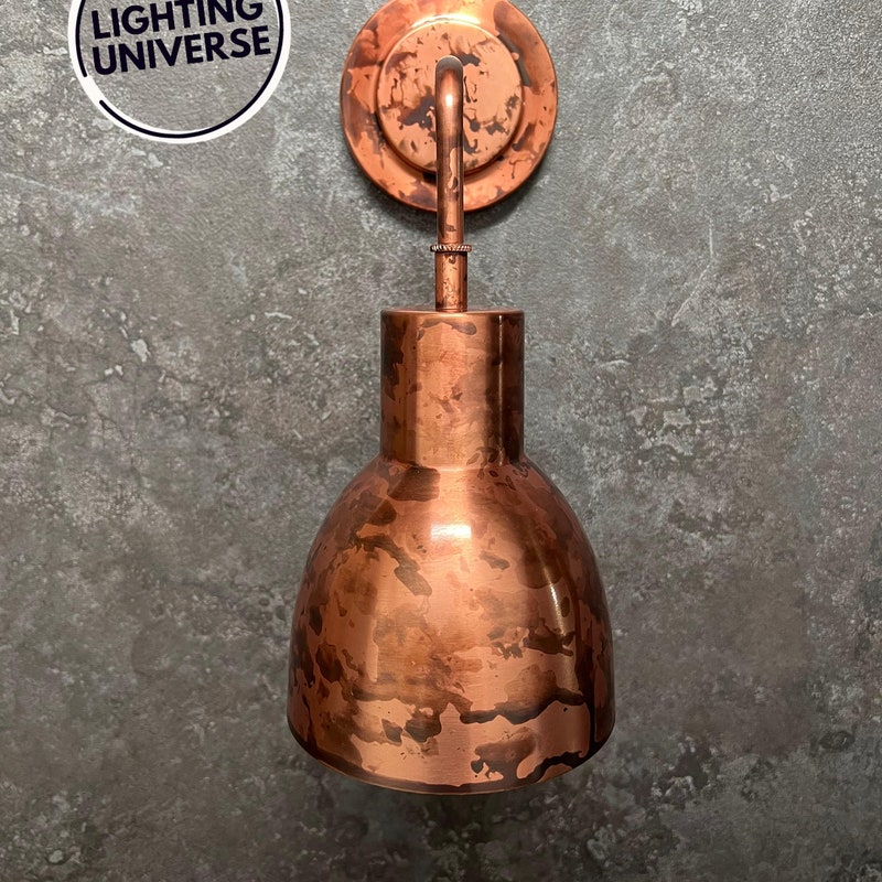 Copper Light Fixture - Etsy