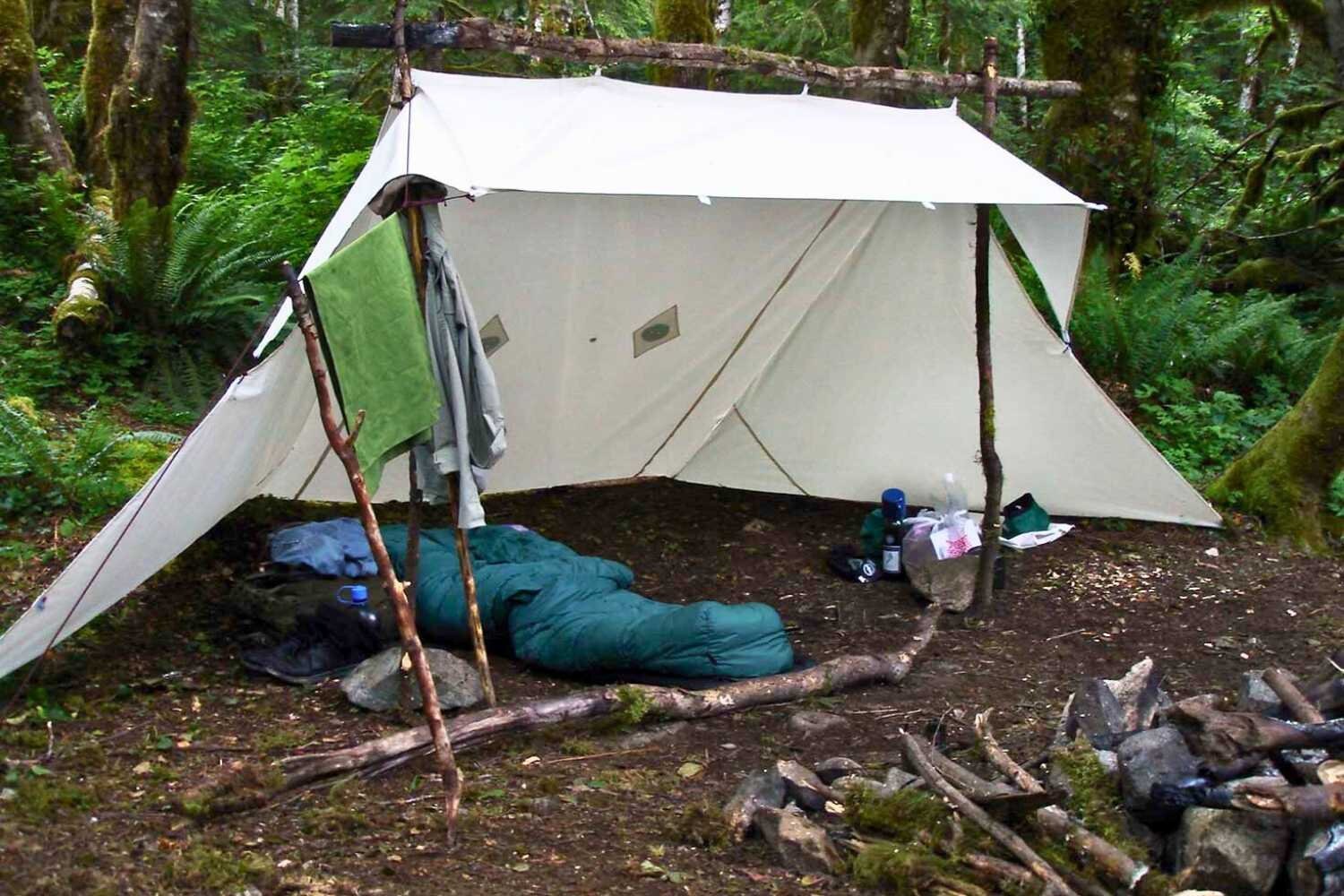 Canvas Lean-to | Lightweight Whelen Hunting Lean-to Waterproof and ...