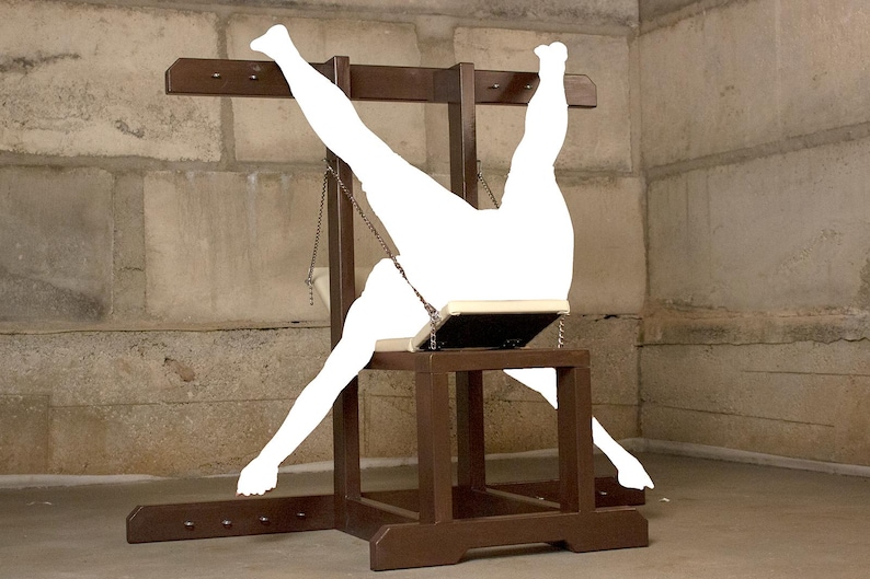 BONDAGE BENCH for Whipping. Bdsm Bed, Dungeon Chair for Adult Games ...