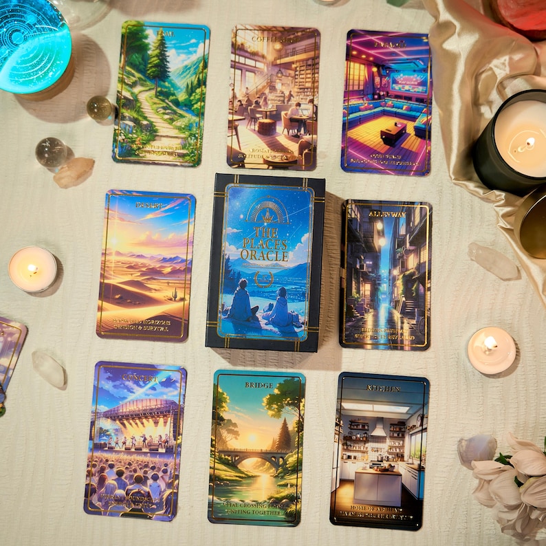 The Places Oracle Deck for Spiritual Guidance and Self-discovery, 83 ...