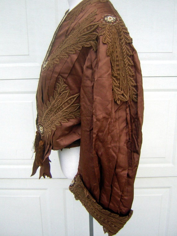 Antique Edwardian Jacket from Walking Suit with Ornat… - Gem
