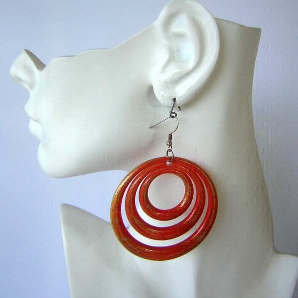 Mod Earrings - Etsy