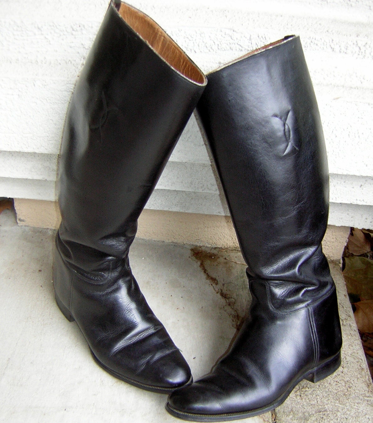 Vintage British Riding Boots Tall Equestrian Englishtop - Etsy