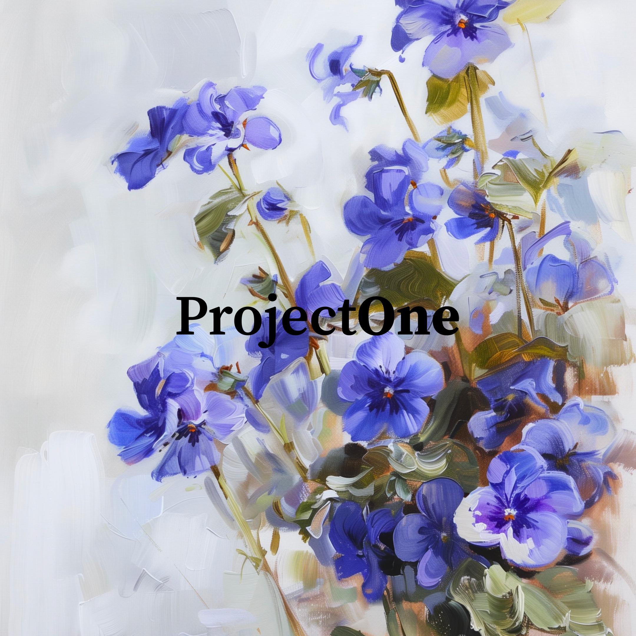 Violet Oil Painting | Floral Wall Art | Colorful Home Decor | Beautiful ...