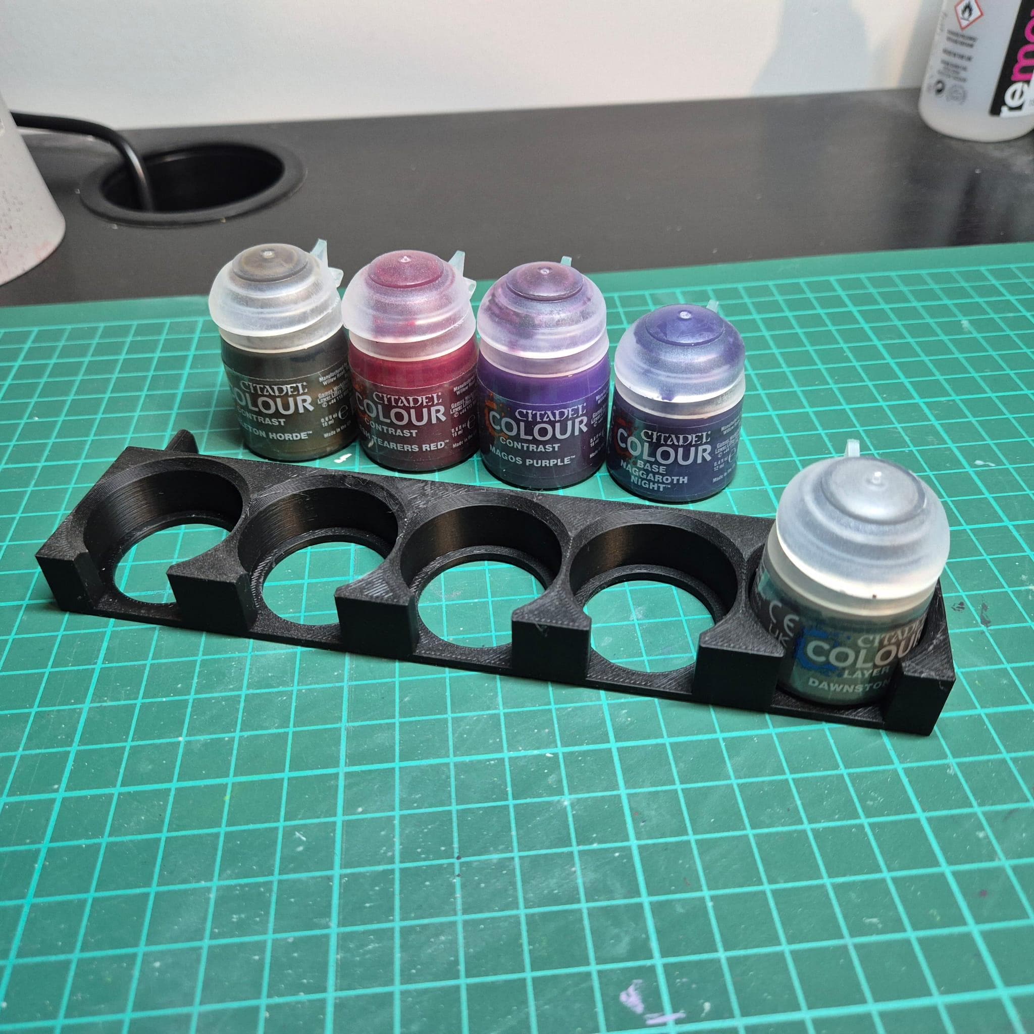 IKEA Skadis Miniature Paint Holder Racks (vallejo, Citadel) - Perfect ...