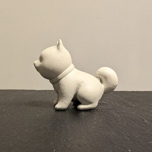 Chibi Shiba Inu Unpainted 3D Printed Model Ready to Paint Out of the ...