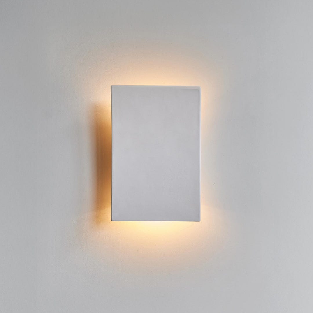 Handcrafted Ceramic Wall Lamp QARRA - Contemporary Indirect Lighting ...