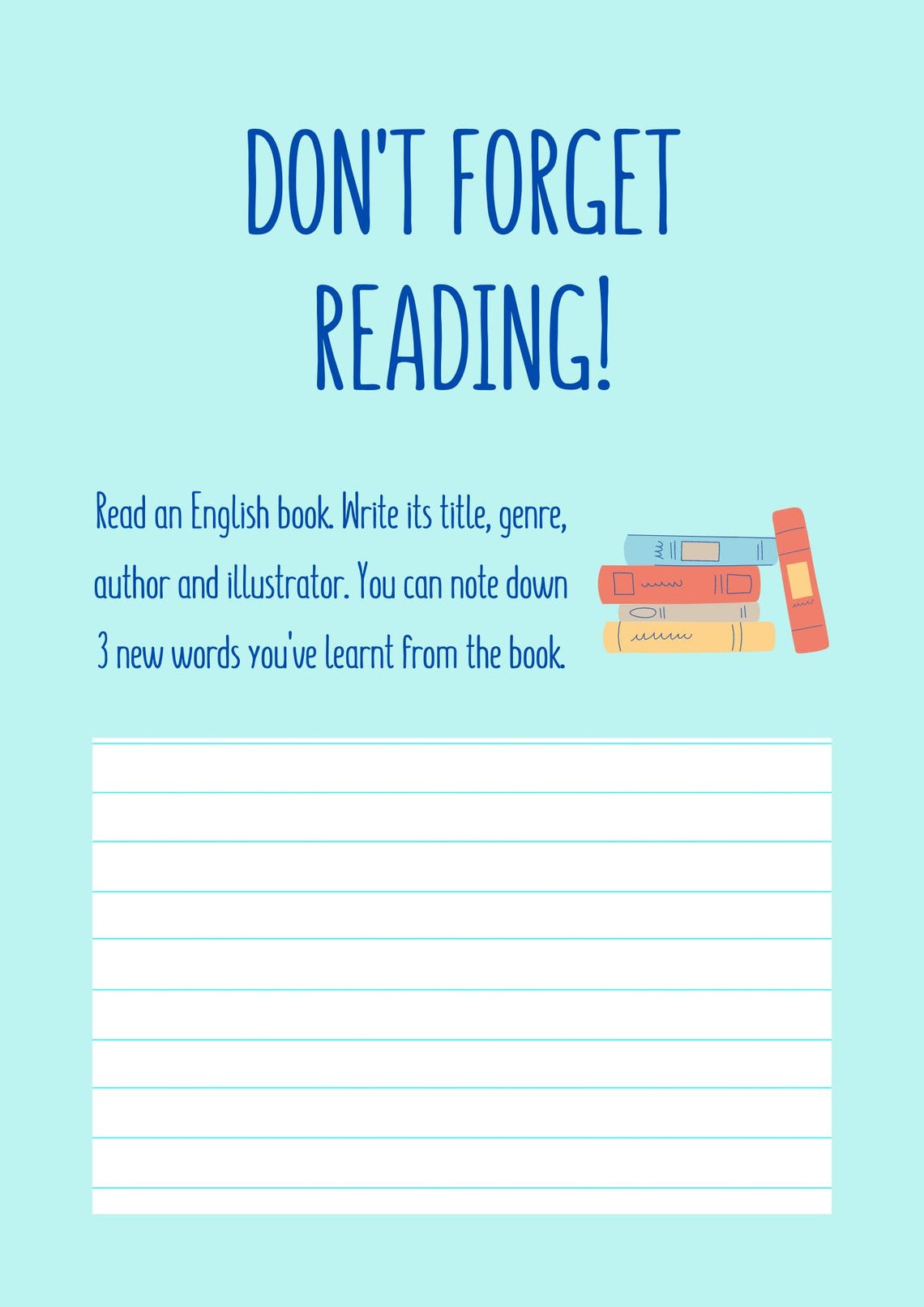 Summer Fun Booklet, Activity Book for Kids, Summer Holidays Workbook ...