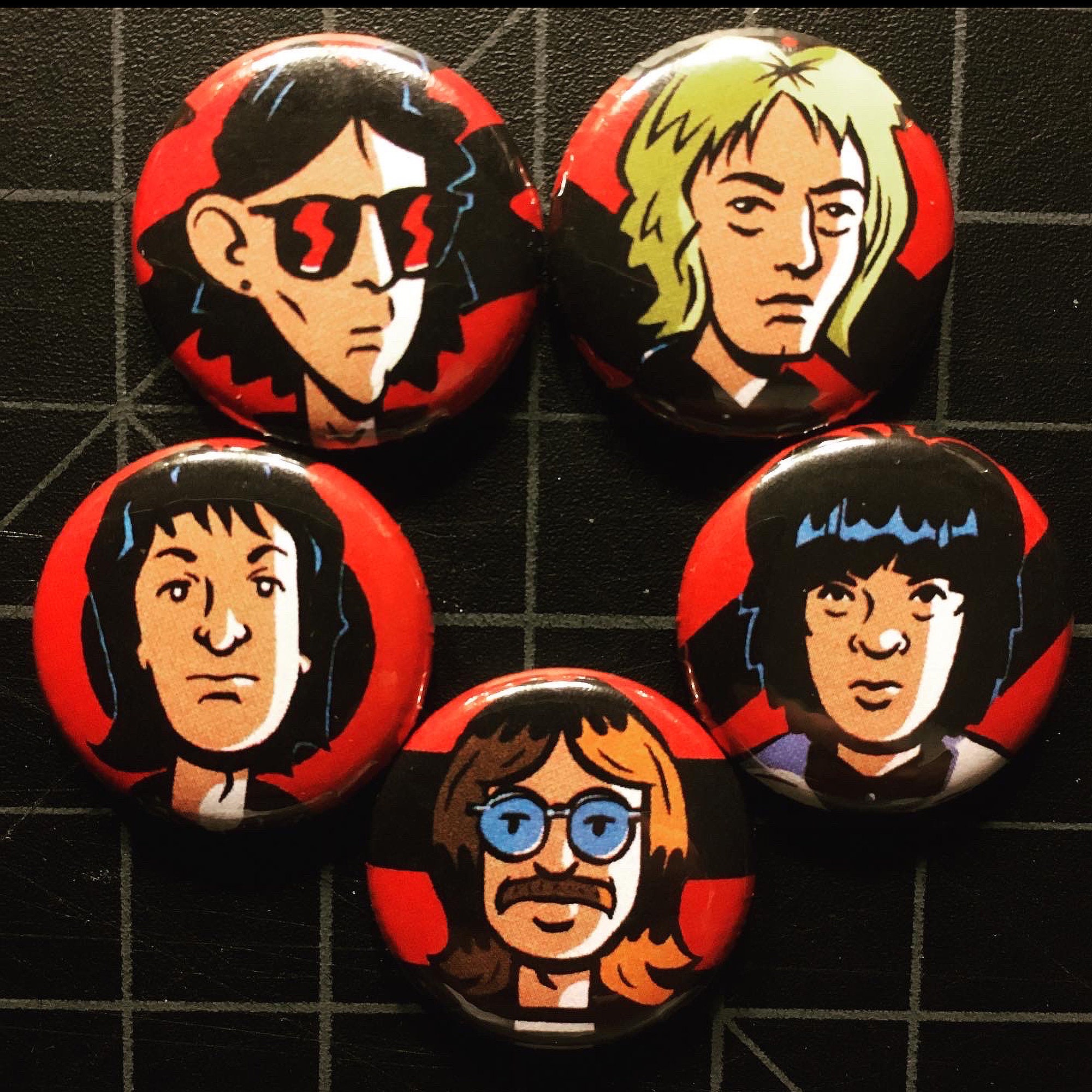 The Cars Pin Back Button Set - Etsy