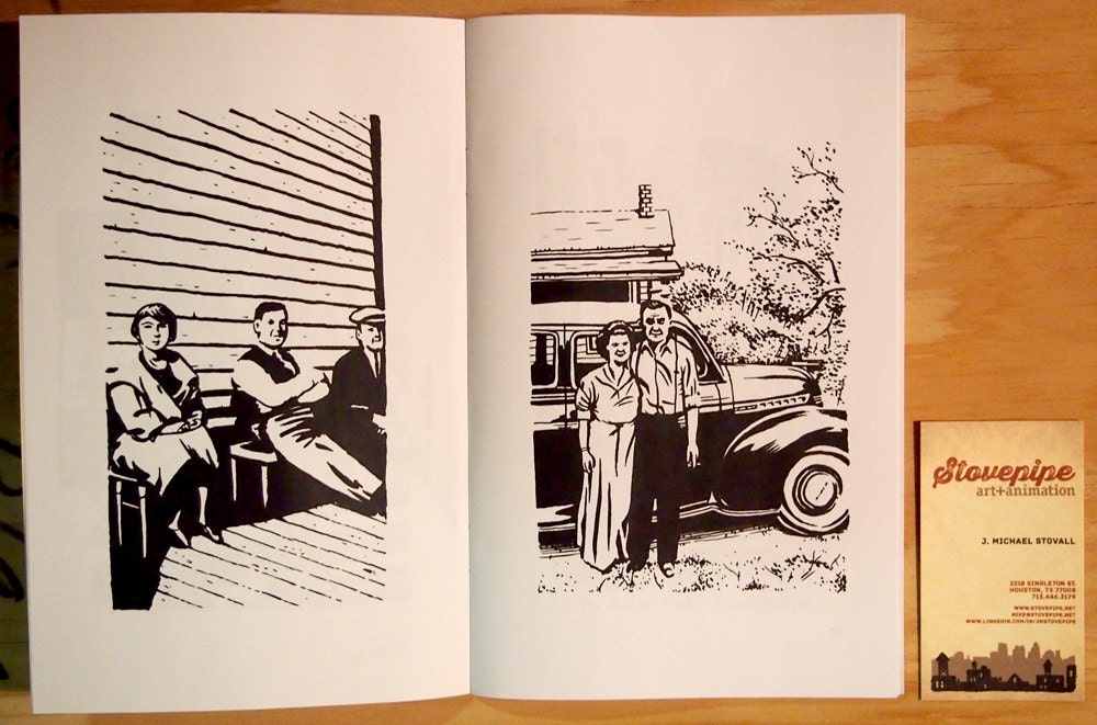 Days Long Past, Art Zine - Etsy