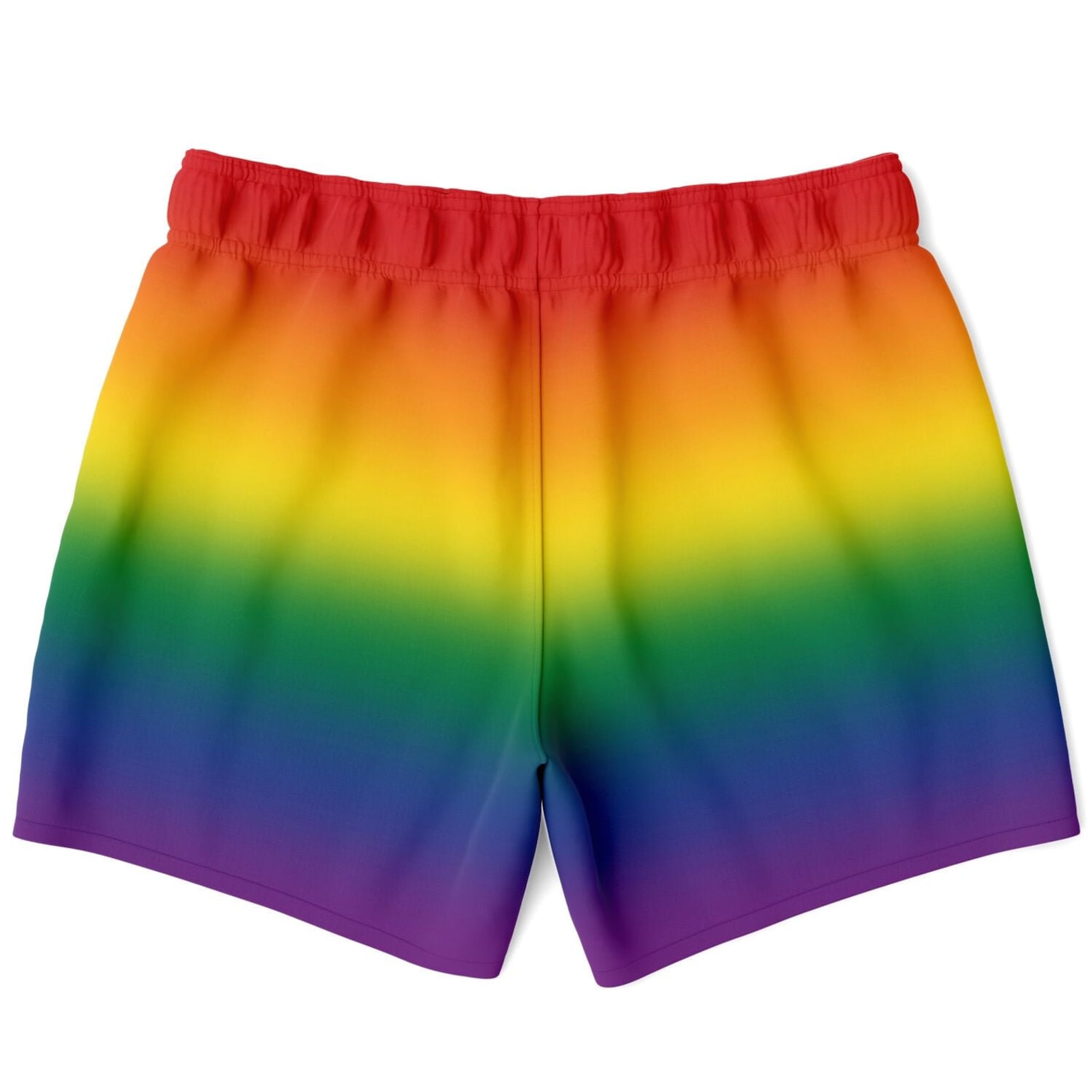 Rainbow Ombre Pride Swim Shorts With Pockets | Subtle LGBTQIA+ Pride ...