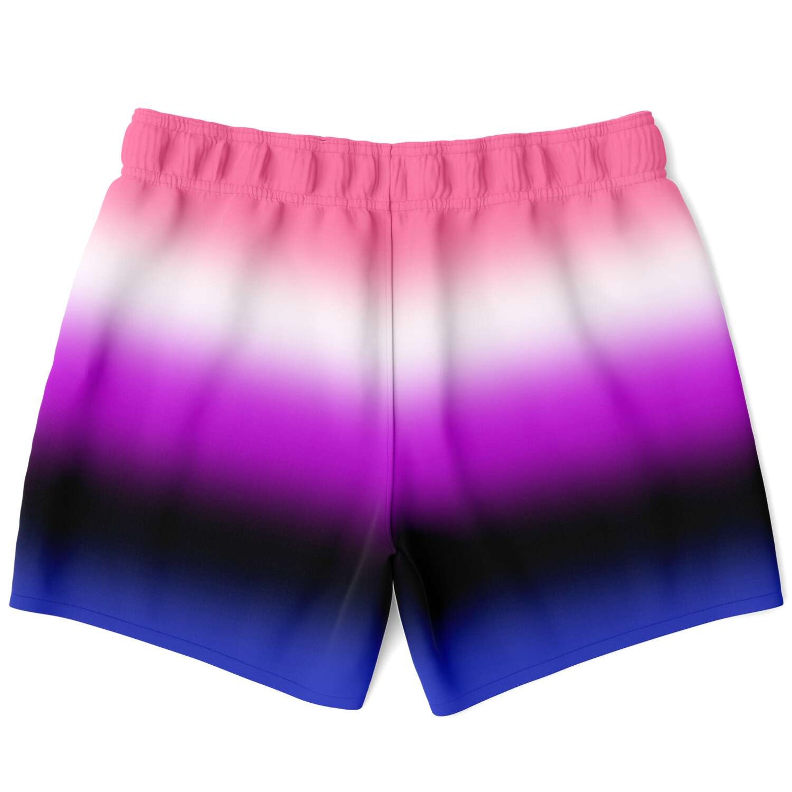 Genderfluid Pride Ombre Swim Shorts With Pockets | Subtle Pride ...