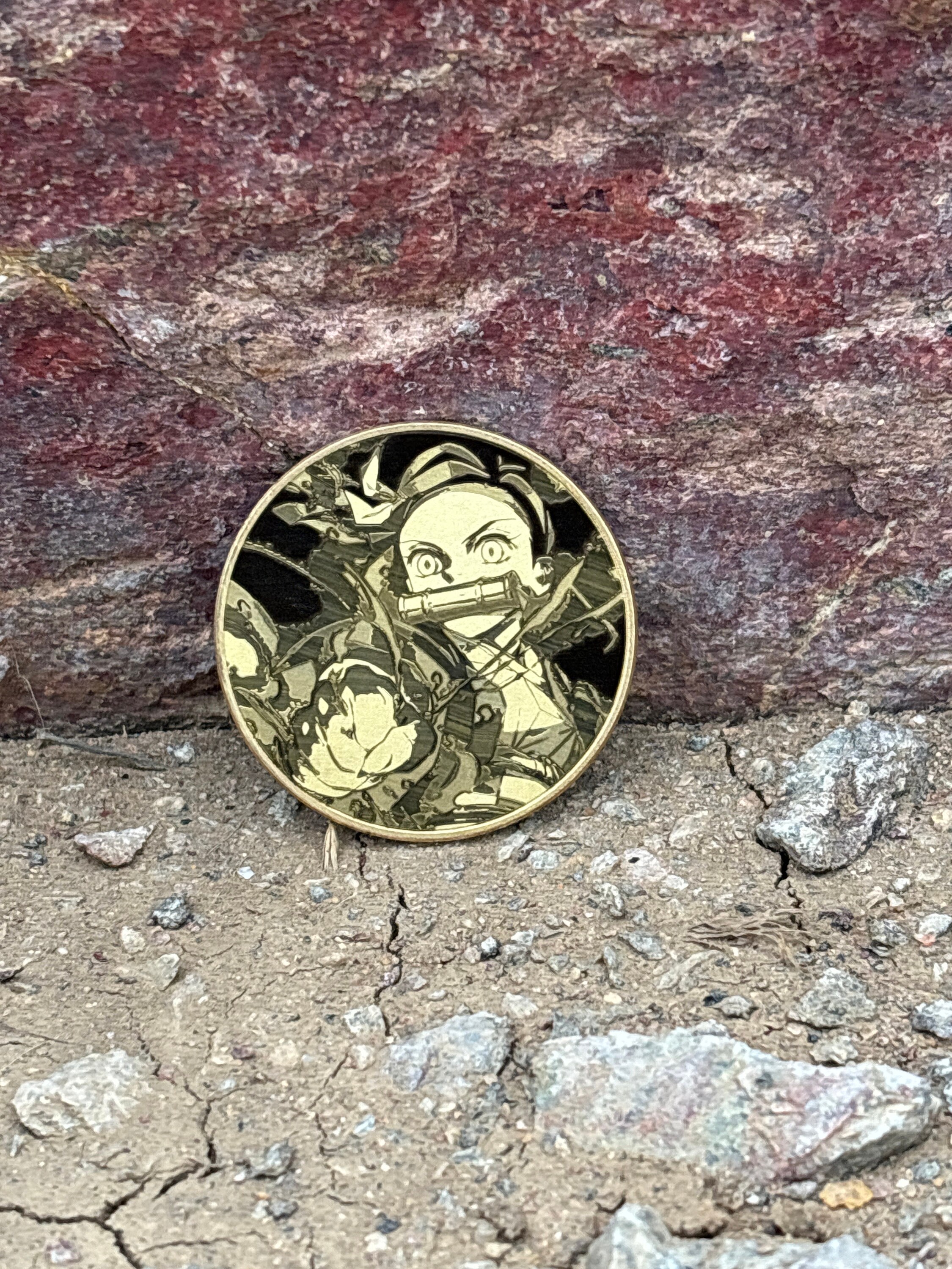 Demon Slayer Coin 6 Tanjiro and Nezuko - Etsy