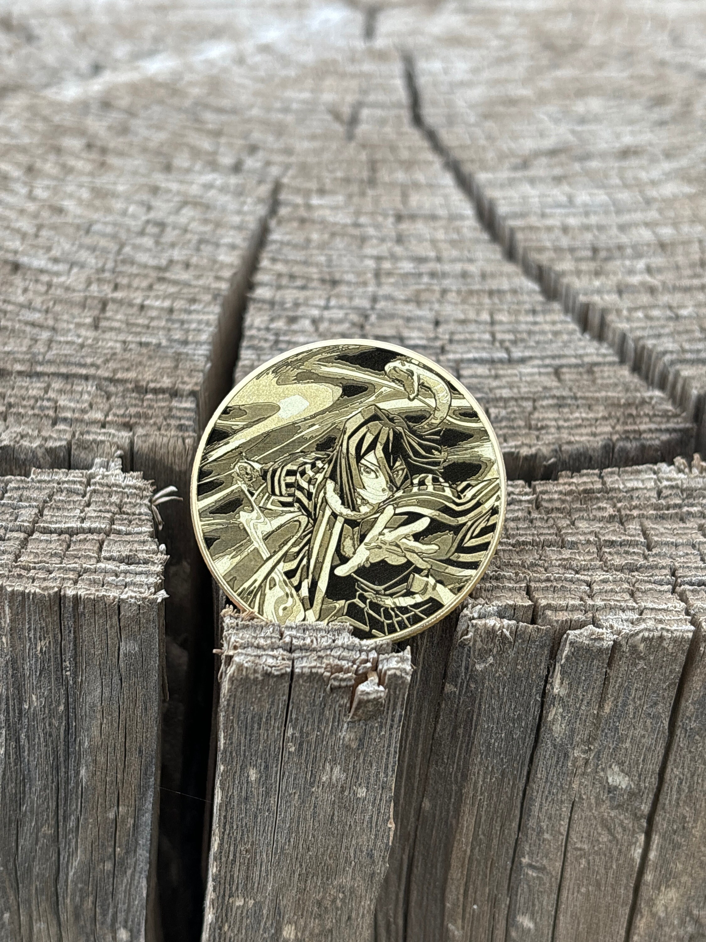Demon Slayer Coin 4 Wind and Snake Hashira - Etsy