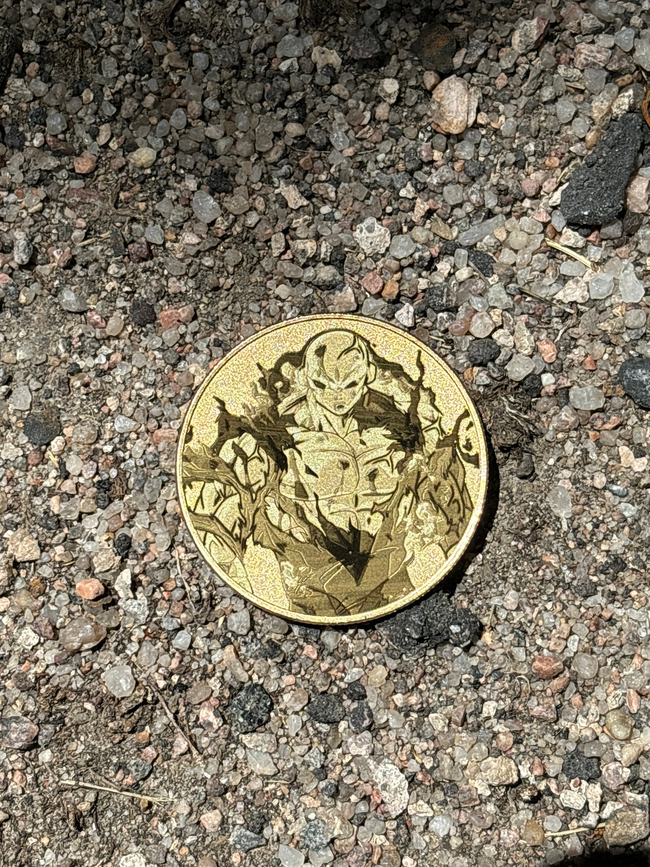 DBZ 5/5 Ultra Instinct Goku and Jiren Coin - Etsy