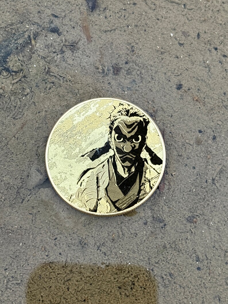 Demon Slayer Coin 7 Tomioka and Urokodaki - Etsy
