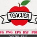 Apple SVG, Teacher Gift Svg, Teacher Shirt Svg, Teacher Svg, Teacher ...