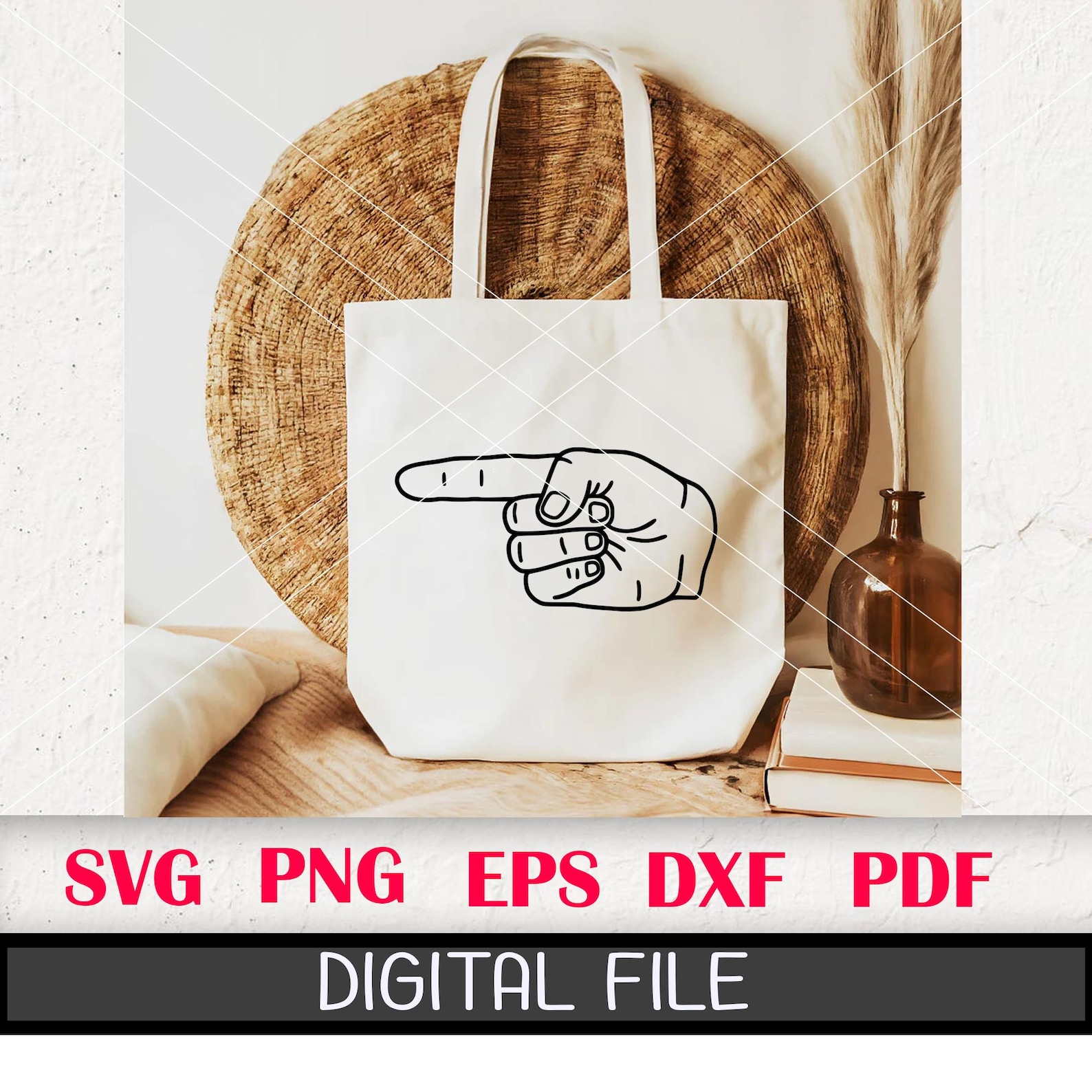 Pointing Finger SVG, Pointing Finger DXF, Pointing Finger PNG, Pointing ...
