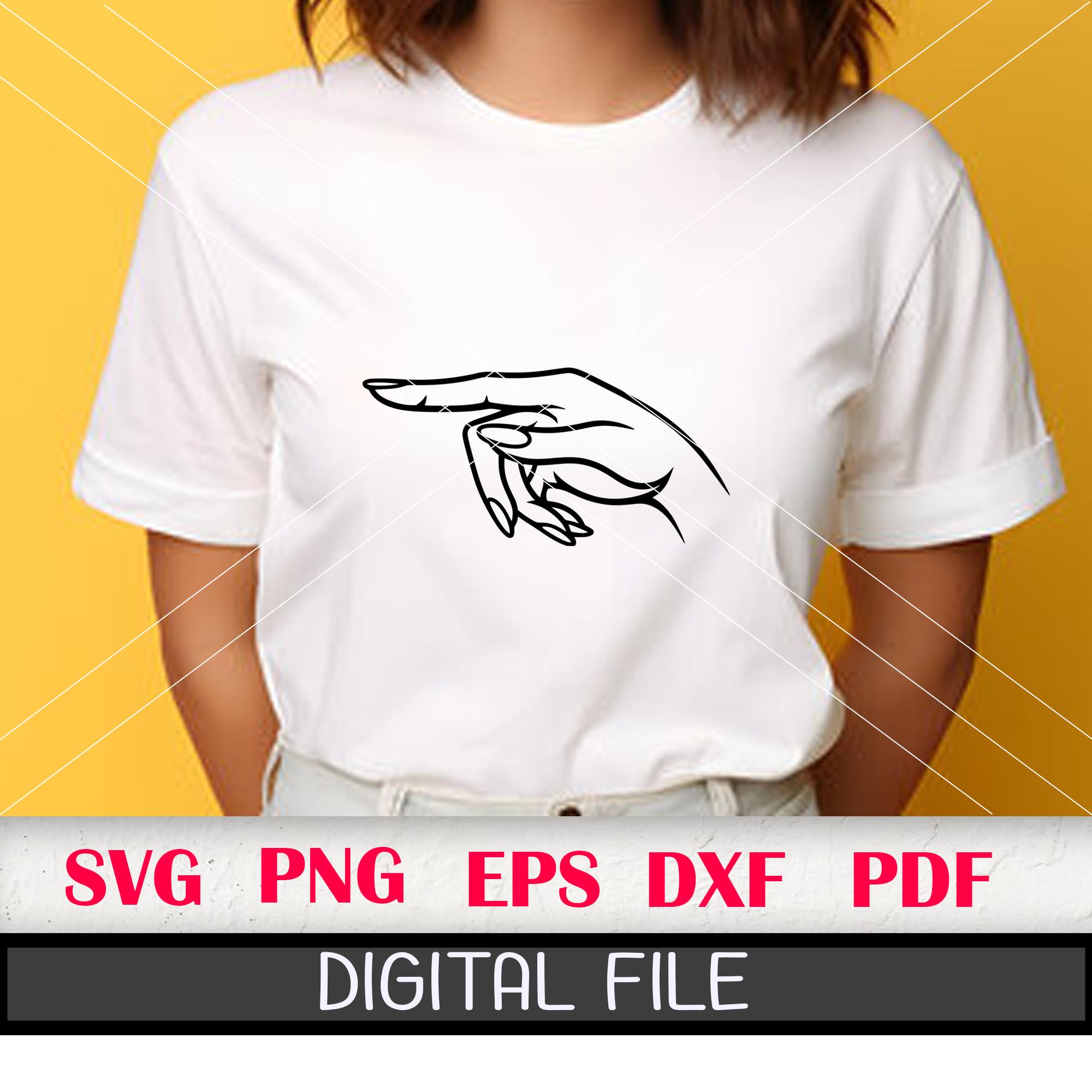 WOMAN HAND SVG, Hand Gesture Svg, Cute Woman Hand, Hands Gesture Svg ...