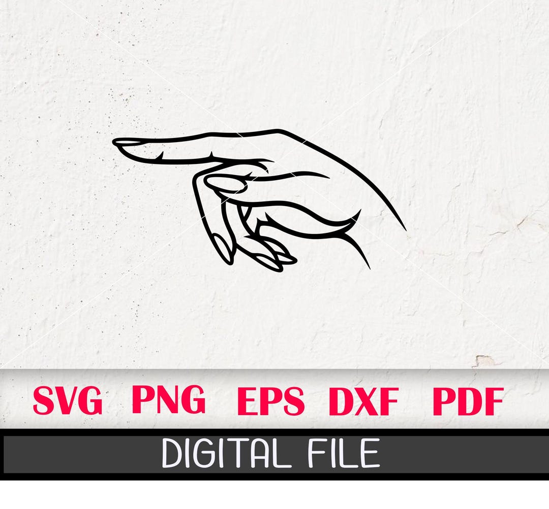 WOMAN HAND SVG, Hand Gesture Svg, Cute Woman Hand, Hands Gesture Svg ...