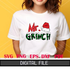 Mr. Grinch Svg, Christmas Grinch SVG, Daddy Christmas Svg, Merry ...
