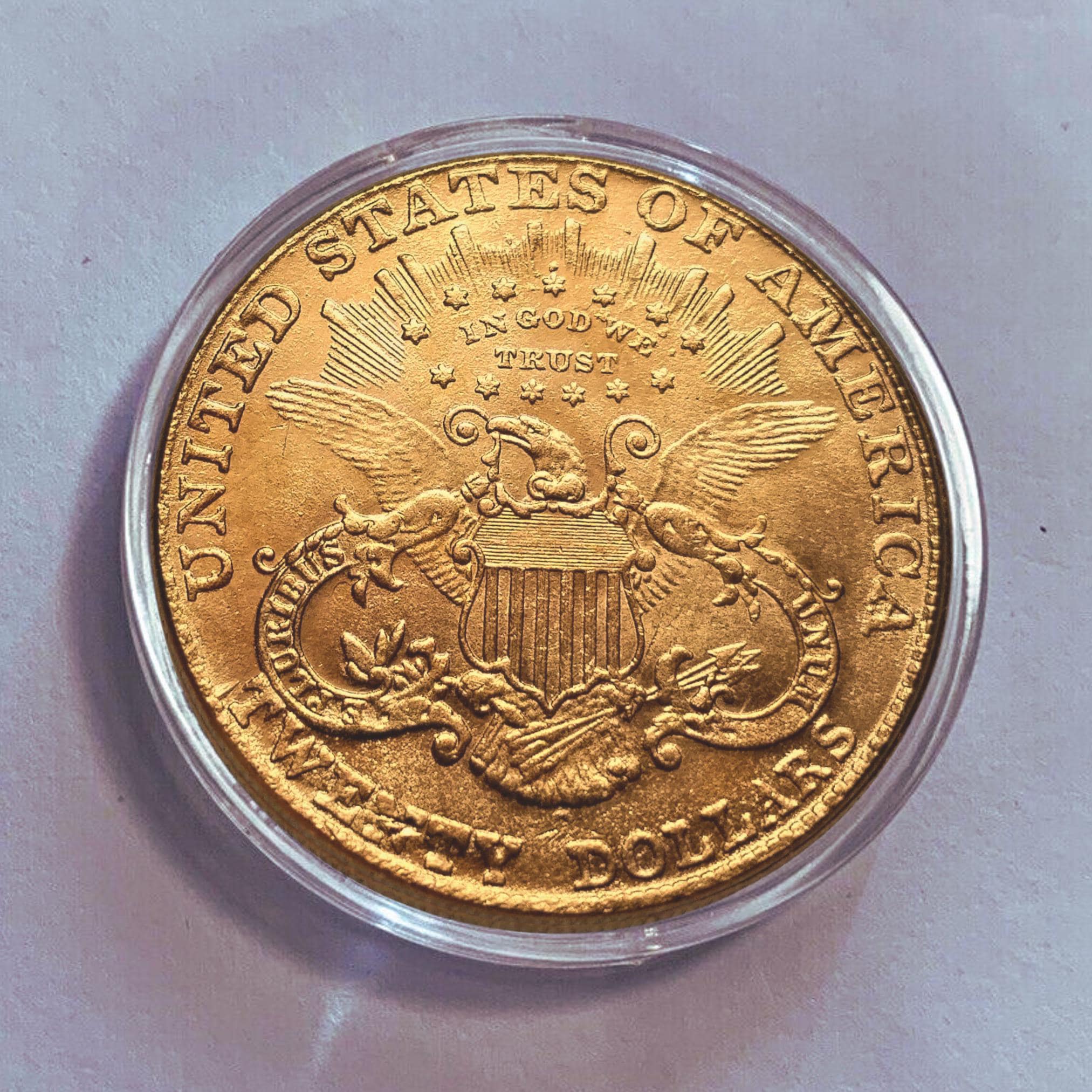 1904 Liberty Head Gold-plated US 20 Dollar Coin, Replica - Etsy