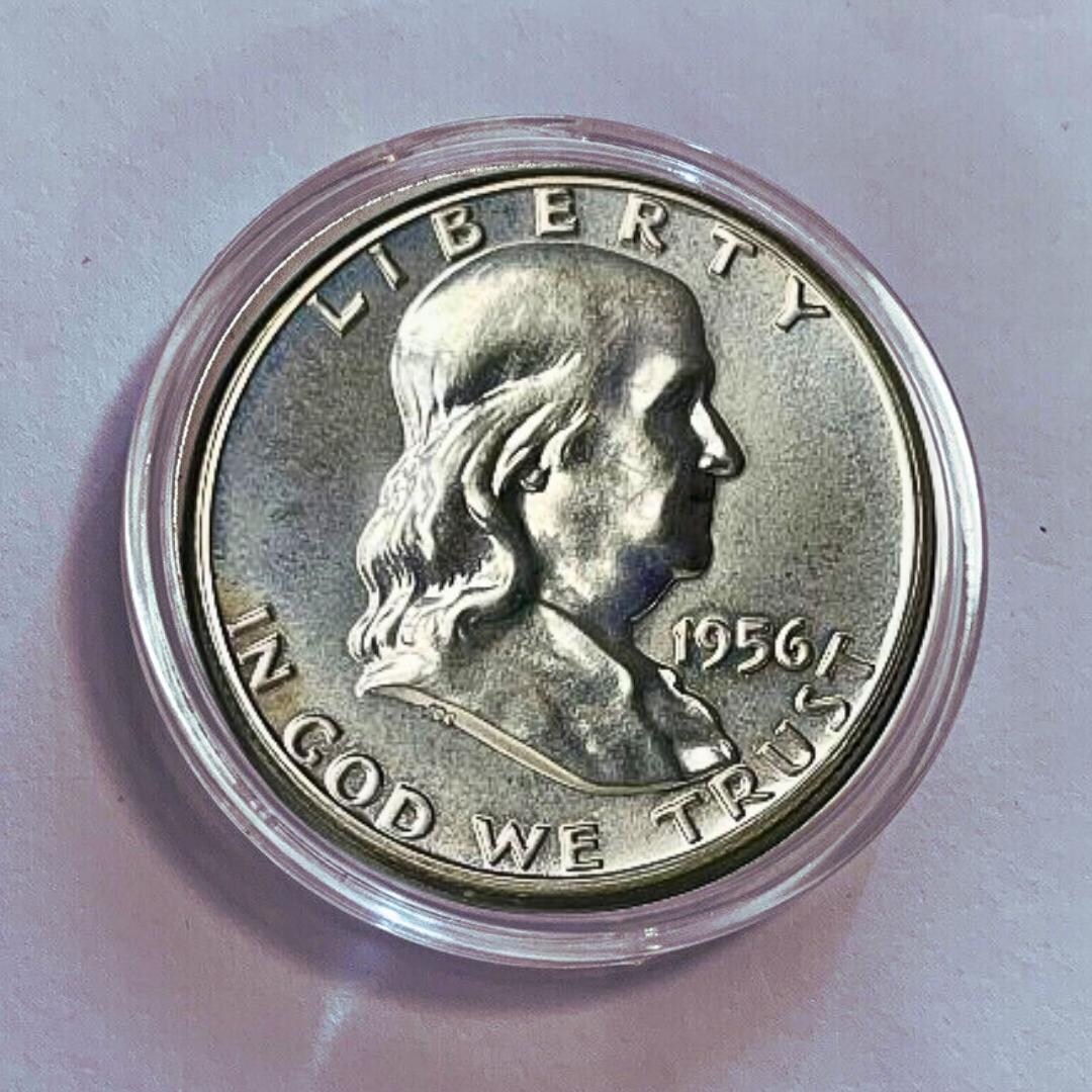 Coin 1956 Franklin Half Dollar || Commemorative US Coins for Coin ...
