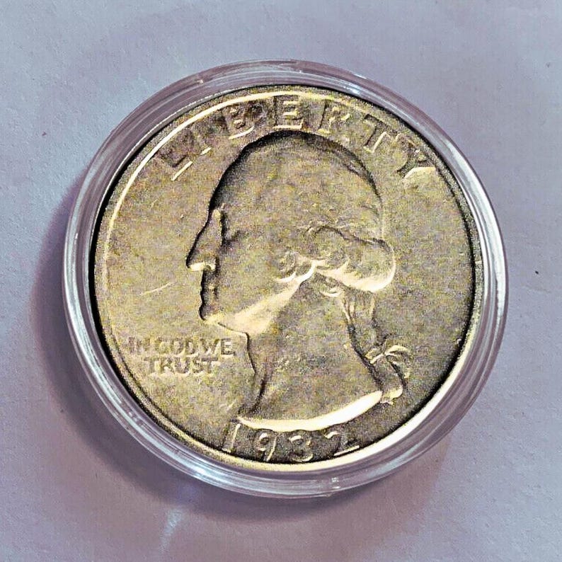 Coin 1932 D Washington Quarter || Commemorative US Coins for Coin ...