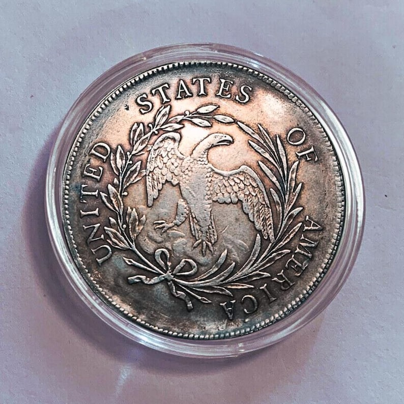 1796 Liberty Draped Bust US Dollar Commemorative Coin for Collectors - Etsy