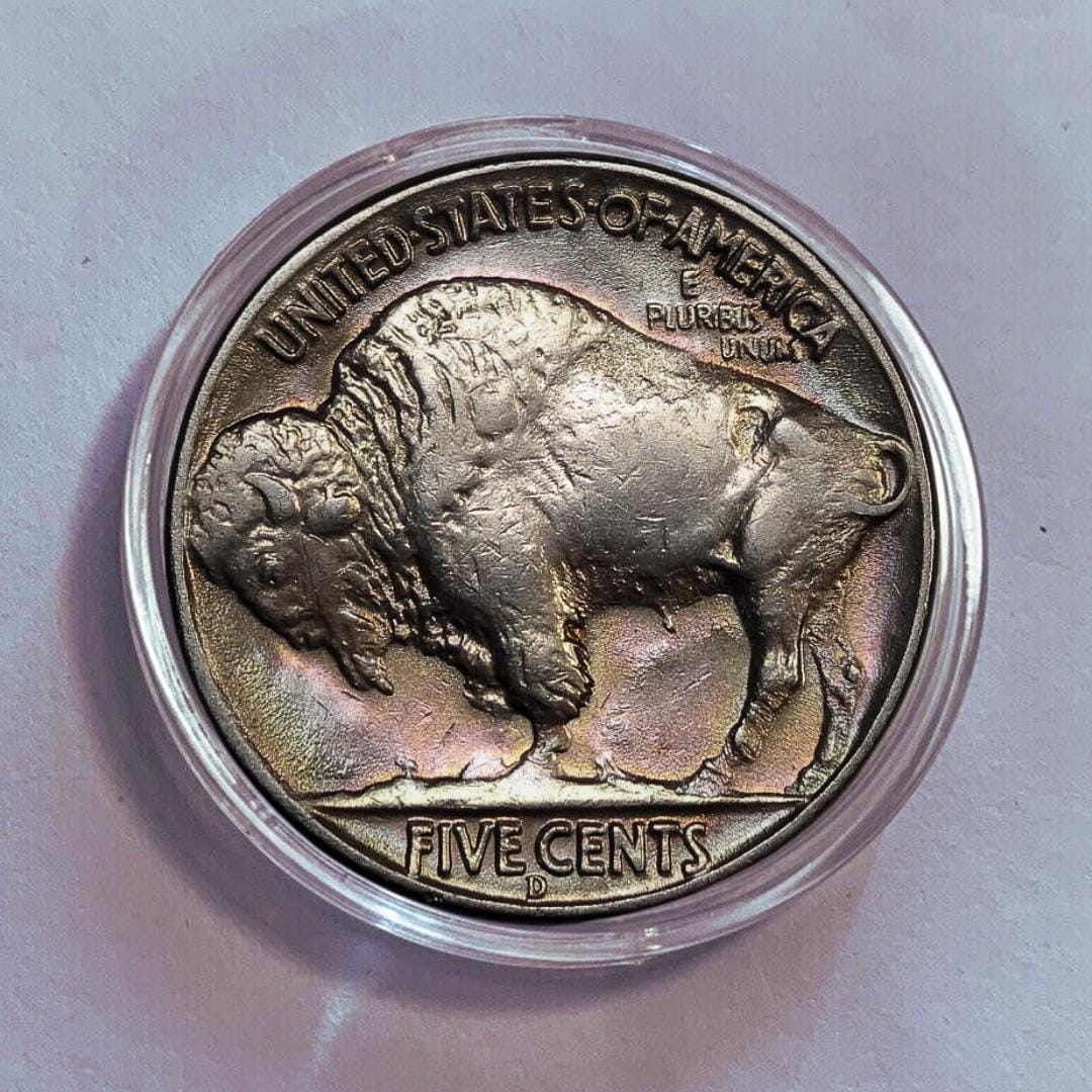 1937 D Buffalo Nickel 3 Legs Commemorative Coin - Etsy