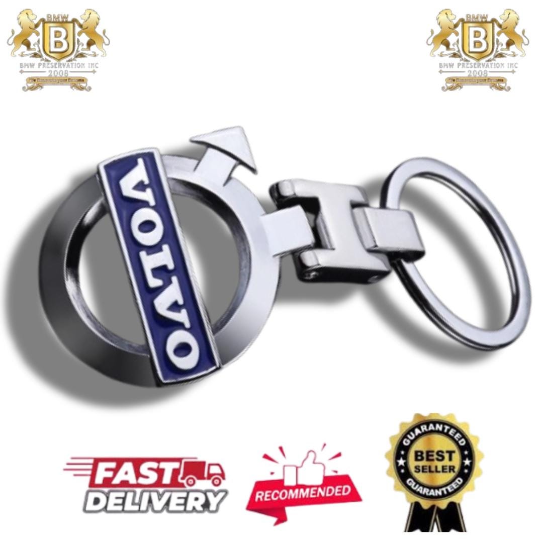 Volvo 1 Piece Premium High Quality Metal Keychain for Volvo Keychain ...