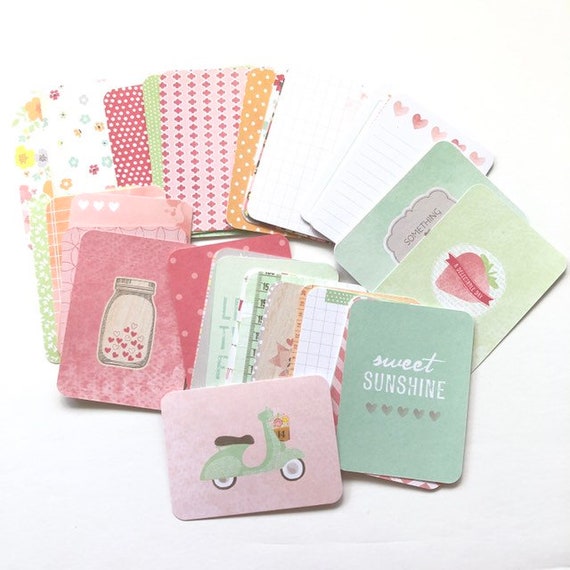 NEAPOLITAN Edition 3x4 Project Life Cards Dear Lizzy | Etsy