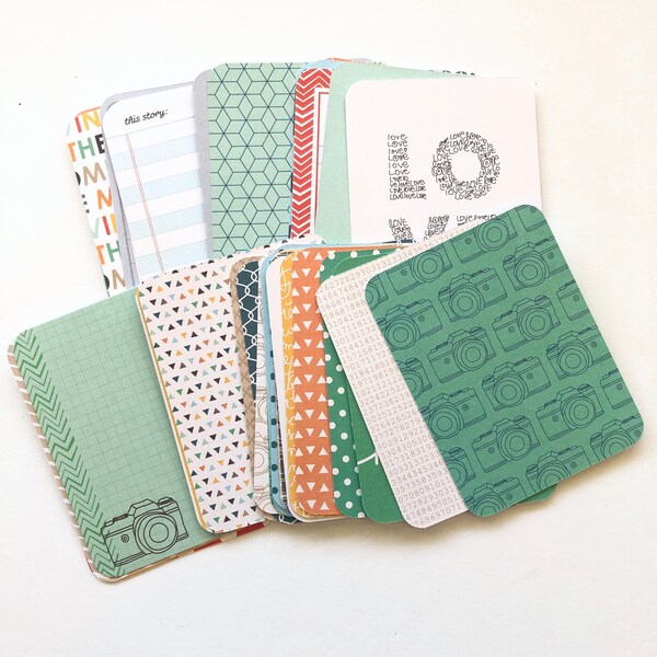 Project Life Cards - Etsy