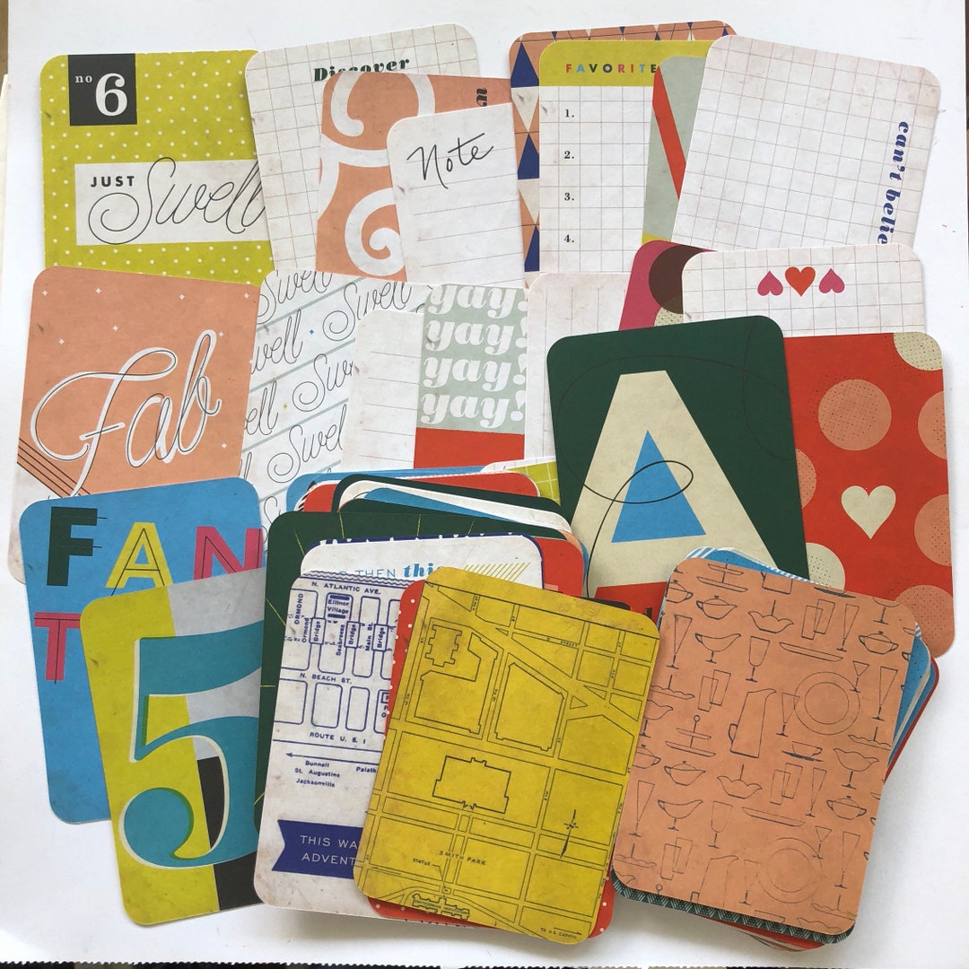 Forever Young - Project Life Cards 3x4, Journaling Cards, Planners, Pen ...