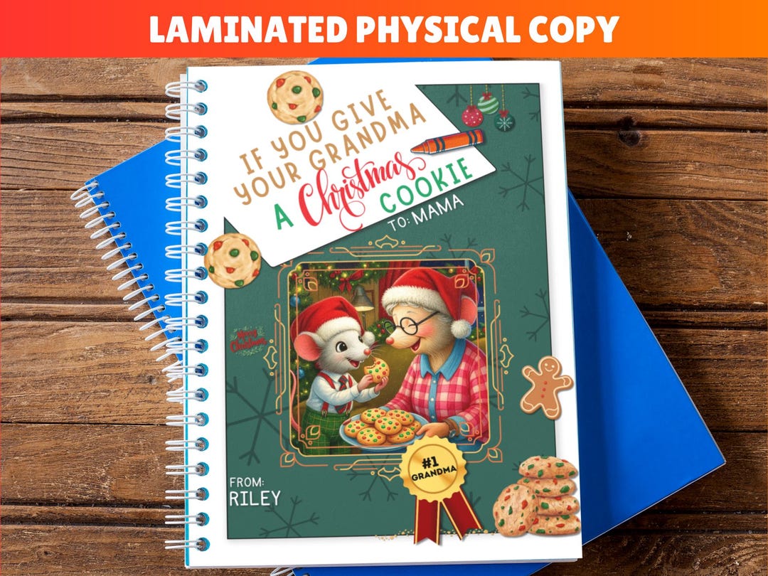 PHYSICAL COPY, If You Give Your Grandma a Christmas Cookie, Kids ...