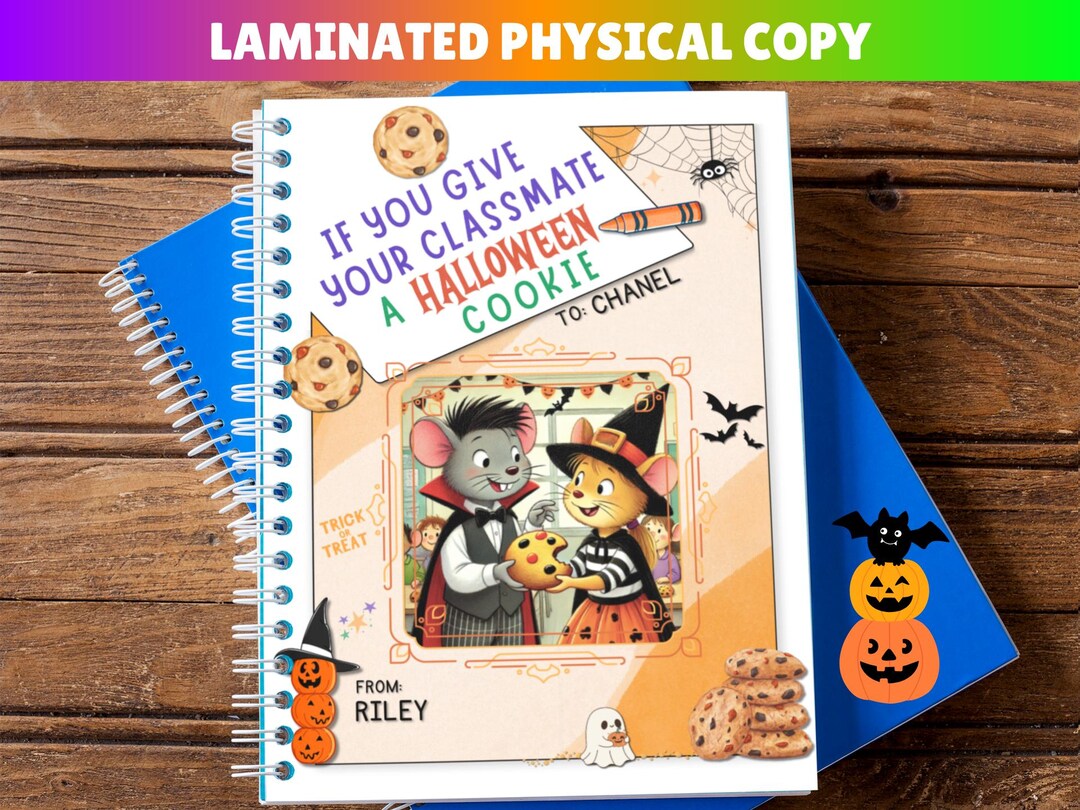 PHYSICAL COPY - If You Give Your Classmate a Halloween Cookie, Kids ...