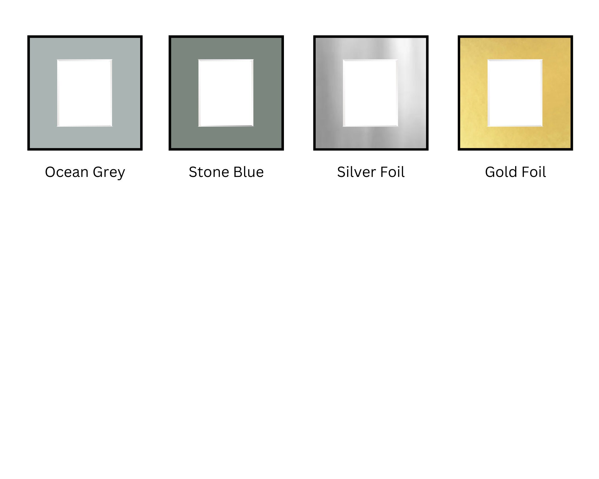 Custom Multi-opening Double Mat for Picture Frames - Etsy