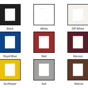 Custom Multi-opening Single Mat for Picture Frames - Etsy