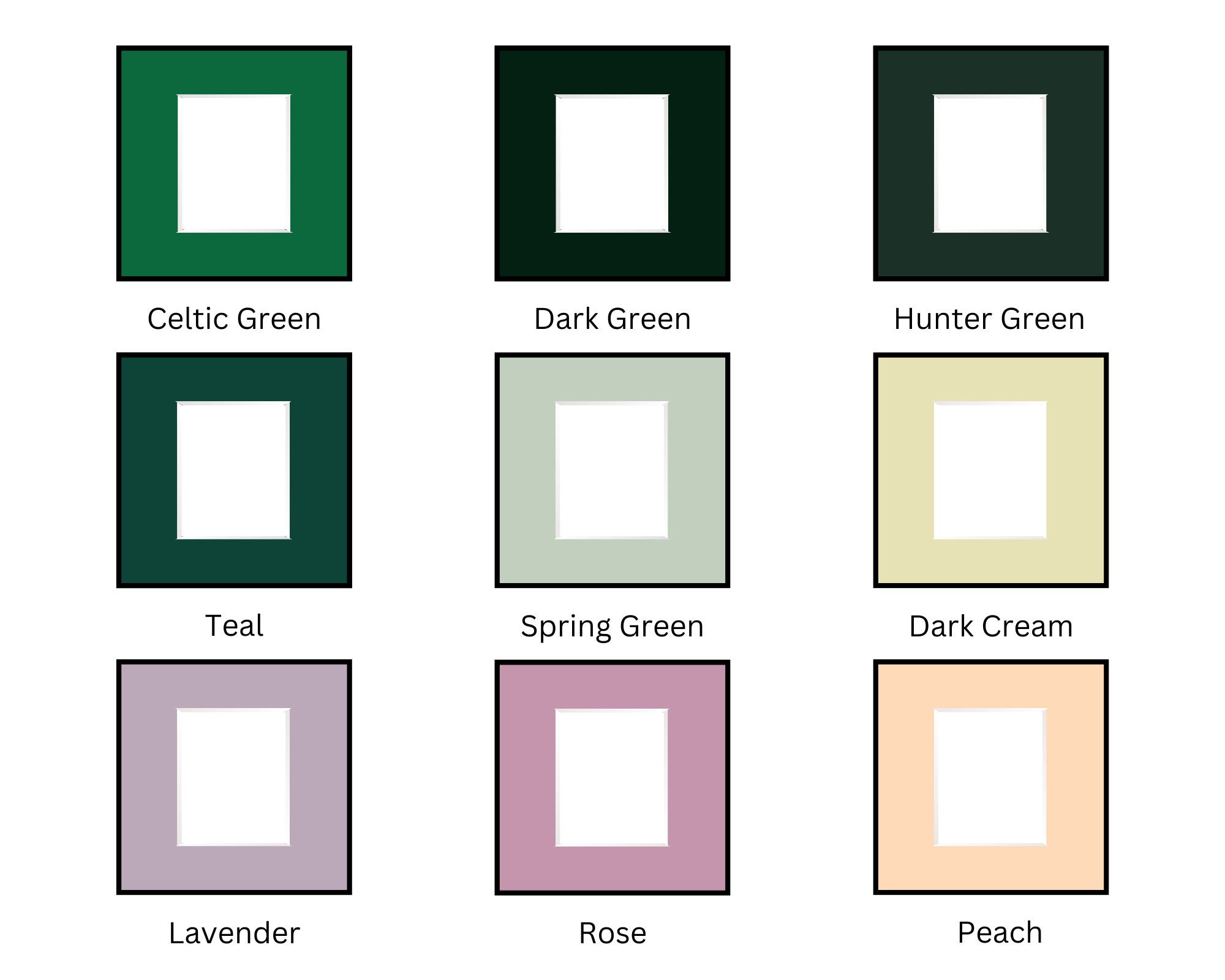 Custom Multi-opening Double Mat for Picture Frames - Etsy