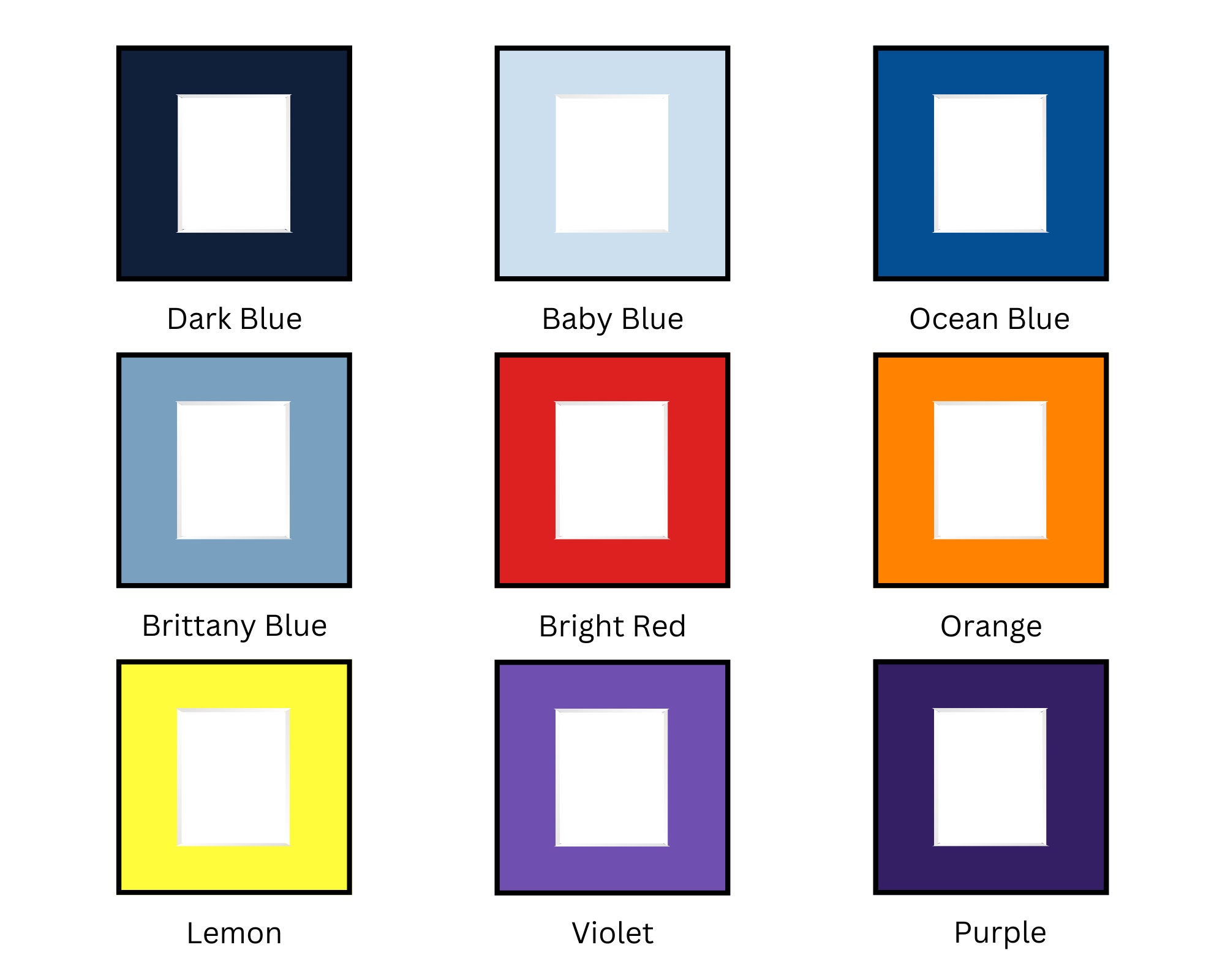 Custom Multi-opening Double Mat for Picture Frames - Etsy