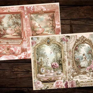 Coquette Elegance Printable Collection, Chic & Elegant Patterns ...