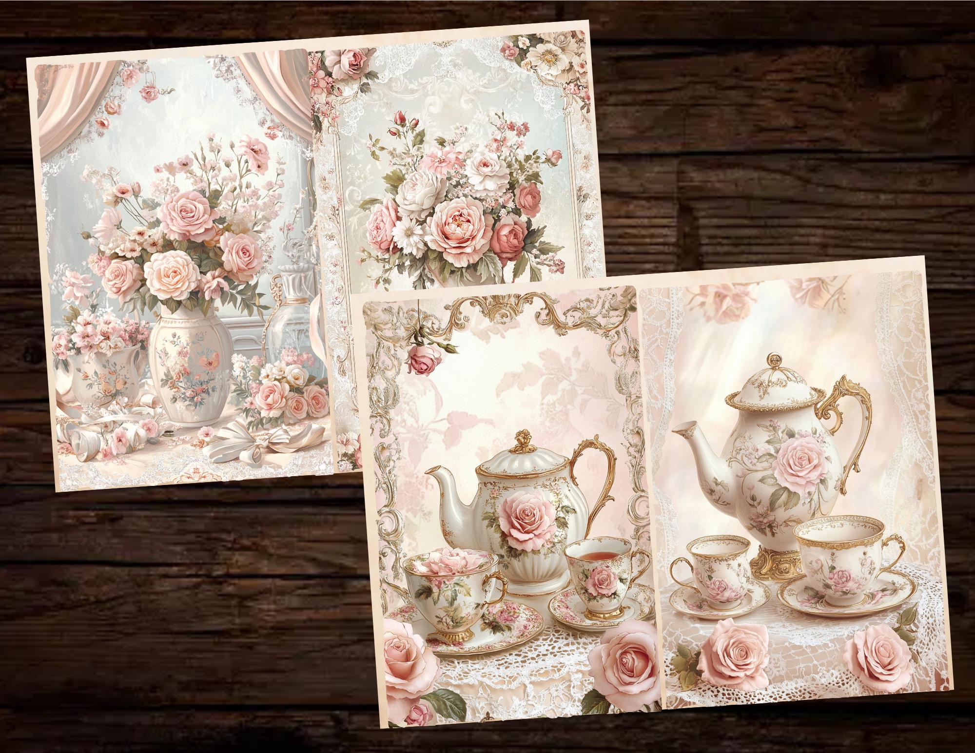 Coquette Elegance Printable Collection, Chic & Elegant Patterns ...