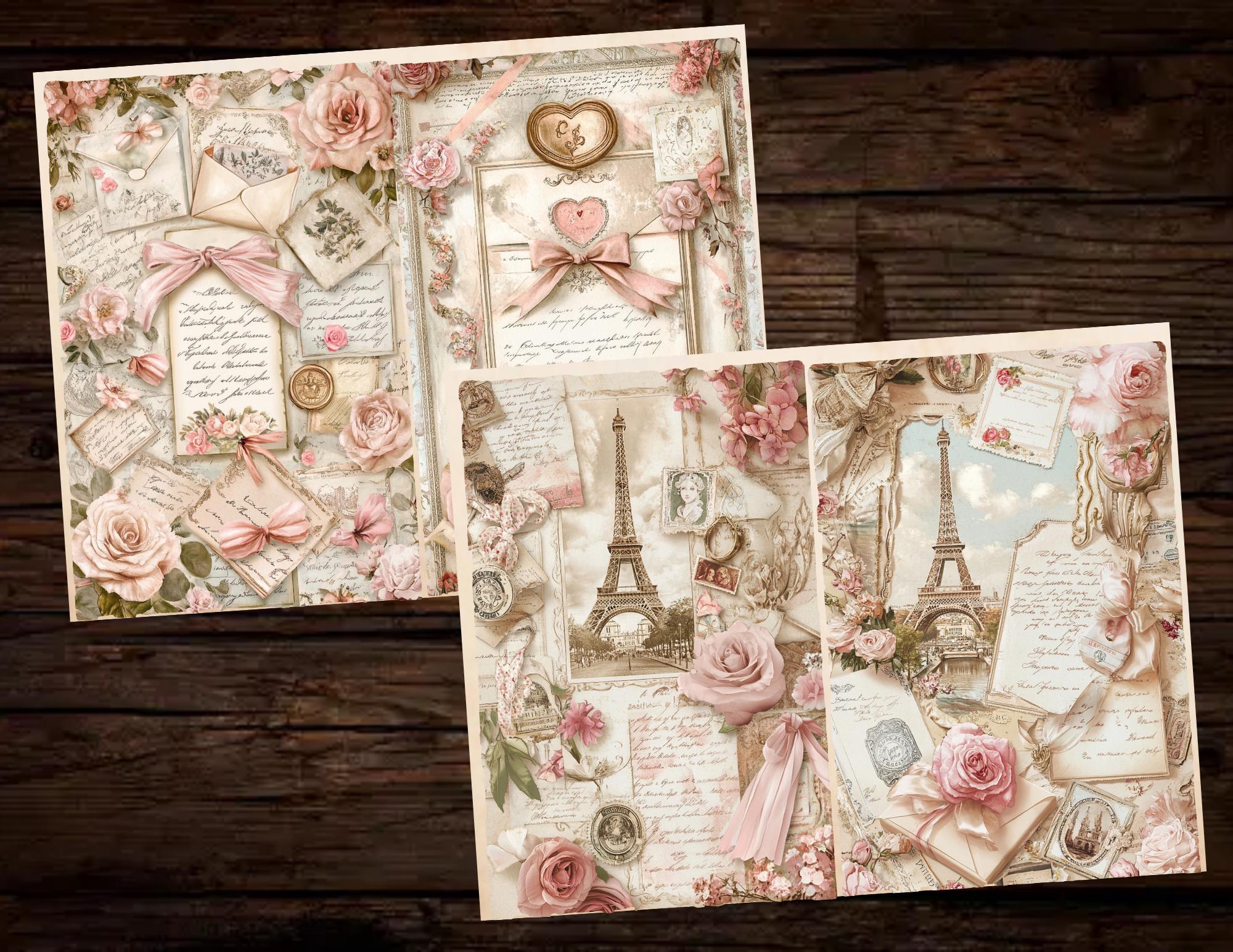 Coquette Elegance Printable Collection, Chic & Elegant Patterns ...