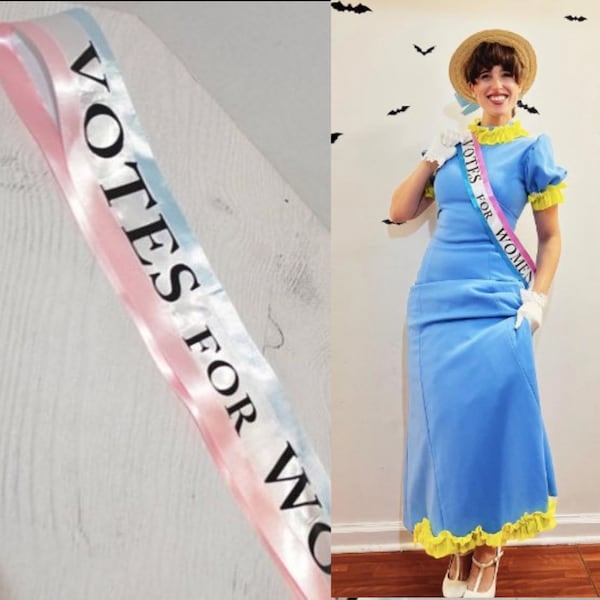 Suffragette Sash - Etsy