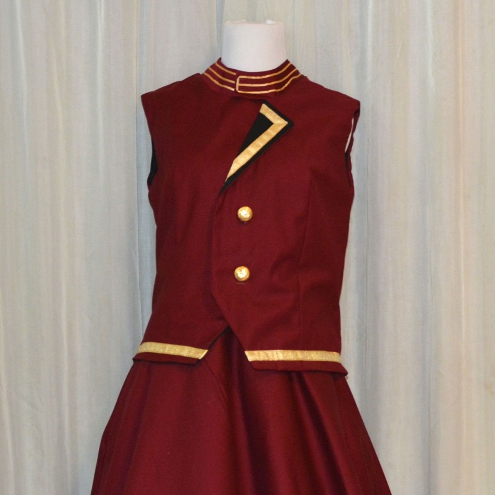 Adult Bellhop Cast Member Outift Adaptive Clothing Options | Etsy