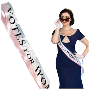 Votes for Women Sash - Handmade - Etsy