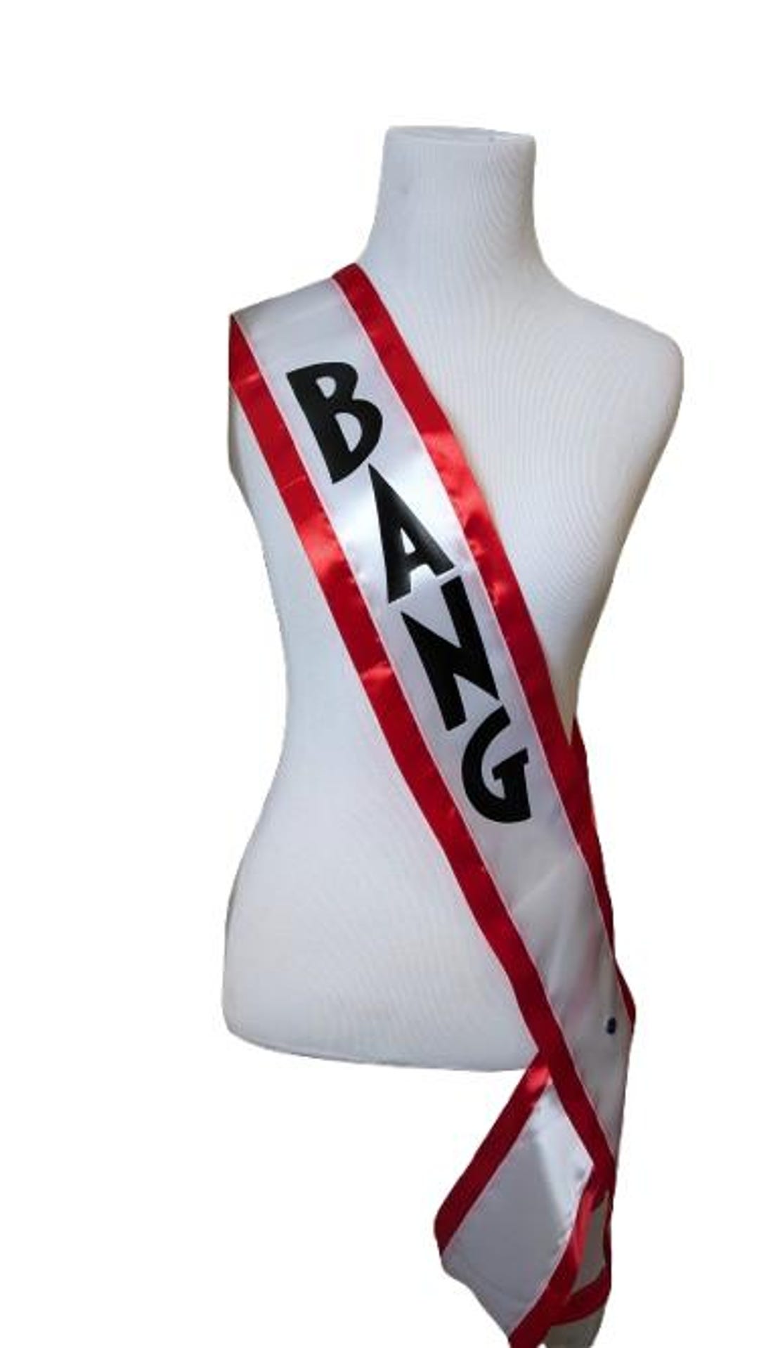 BANG Cowboy Sash - Handmade - Etsy