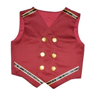 Child - Terror Tower Bellhop - Adaptive Clothing Option - Handmade - Etsy