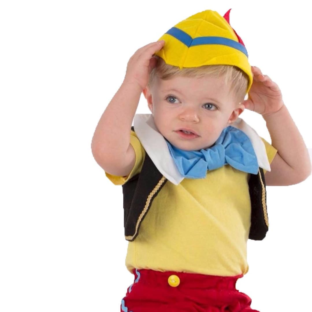 Child - Puppet Boy Costume - Hat, Vest, Shorts, Collar - Handmade - Etsy